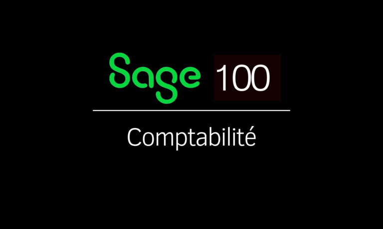 Sage100 Comptabilité pour une gestion financière maîtrisée